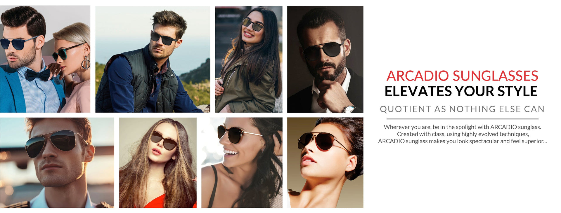 Best Seller Sunglass – ARCADIO