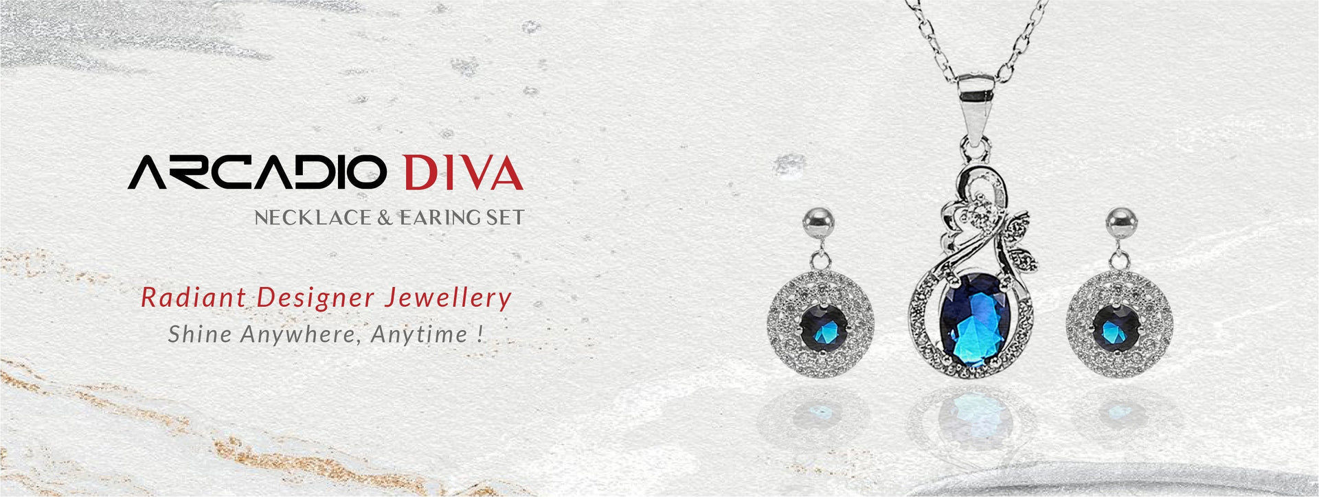 DIVA Necklace and Earring Set – ARCADIO