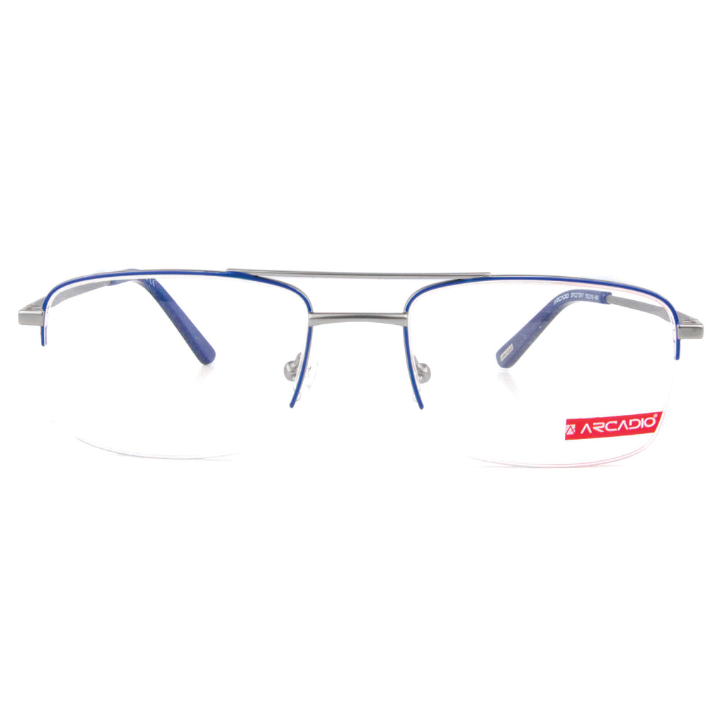BERMAN Double-Bridge Half Rimmed Frame SP2273 – ARCADIO