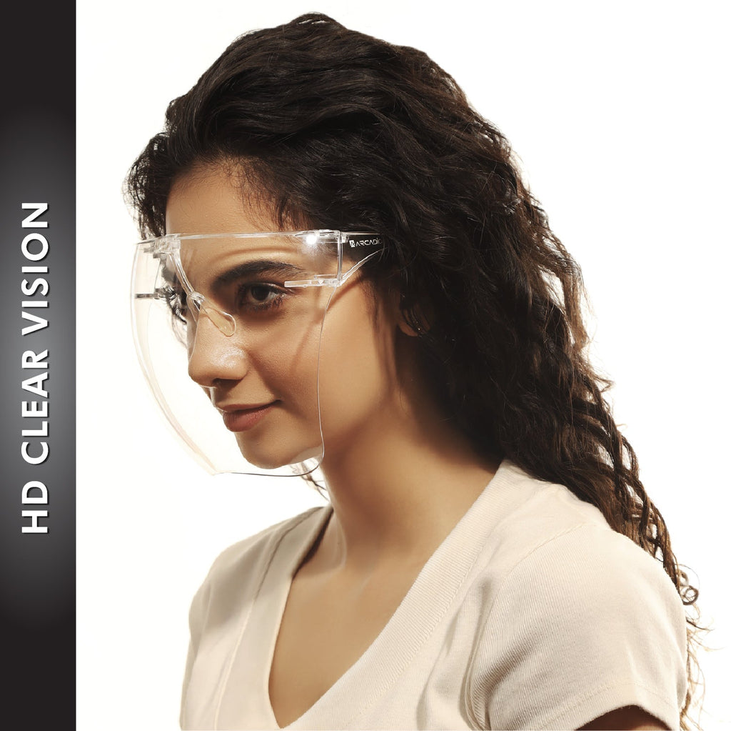 ARCADIO Armor - Multipurpose Face Shield Glass - Clear